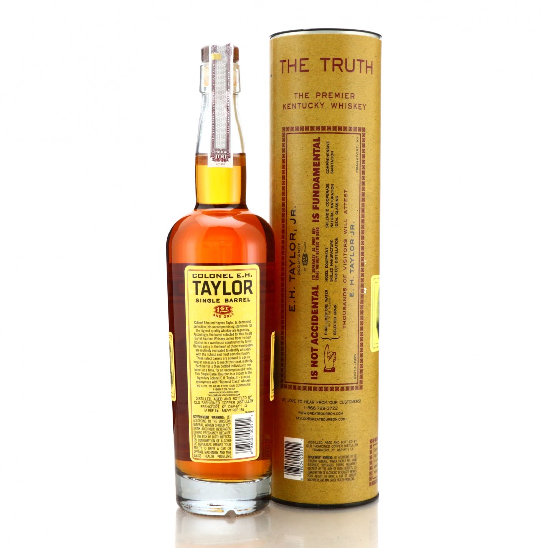 Colonel E.H. Taylor Single Barrel Bourbon 2021 | Whisky Auctioneer