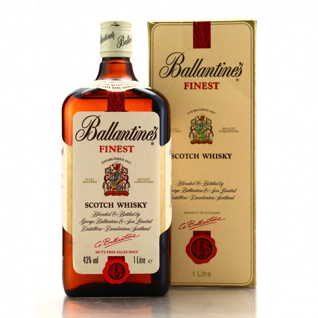 Ballantine's Finest Scotch Whisky 1 Litre | Whisky Auctioneer