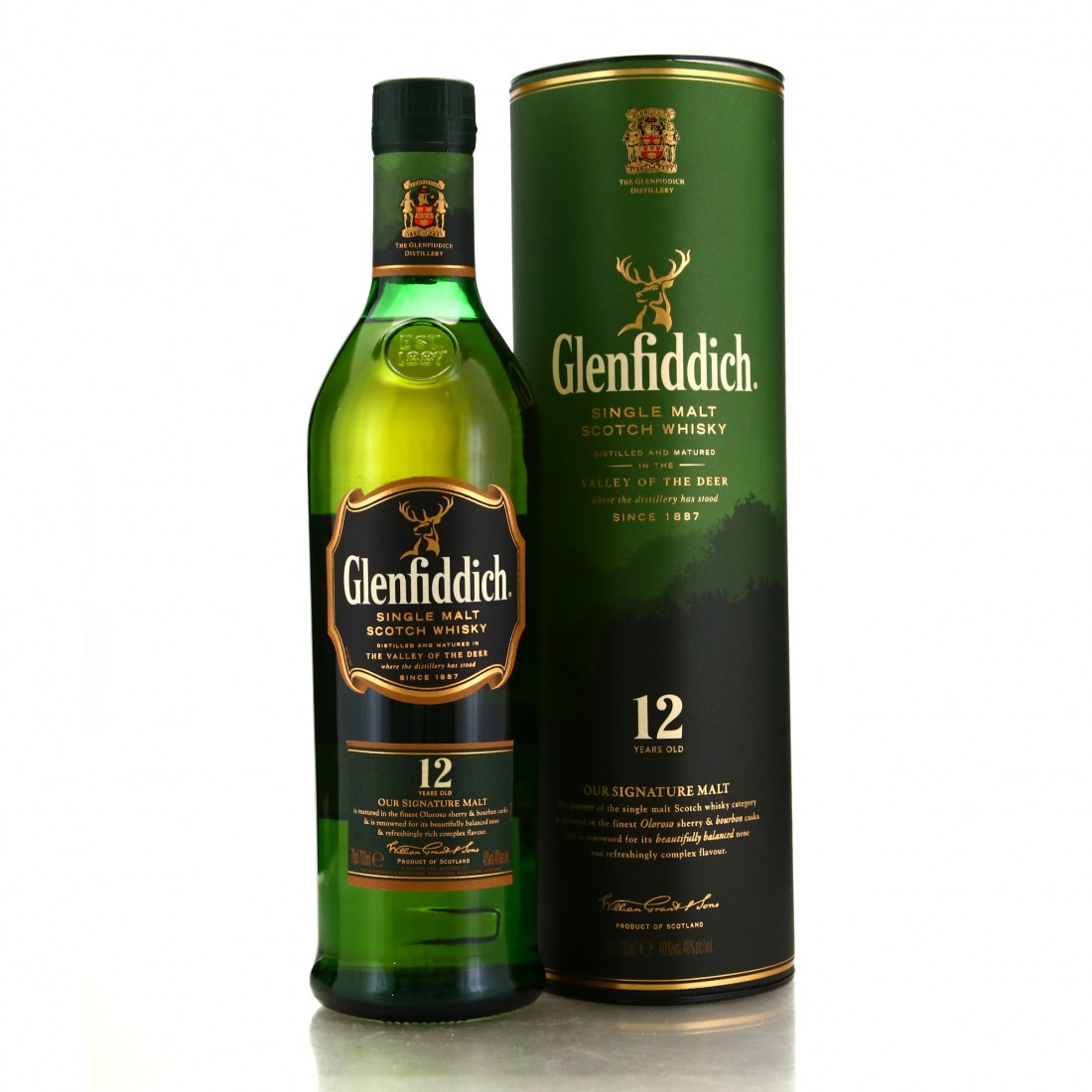 Glenfiddich 12 Year Old Signature Malt pre-2014 | Whisky Auctioneer