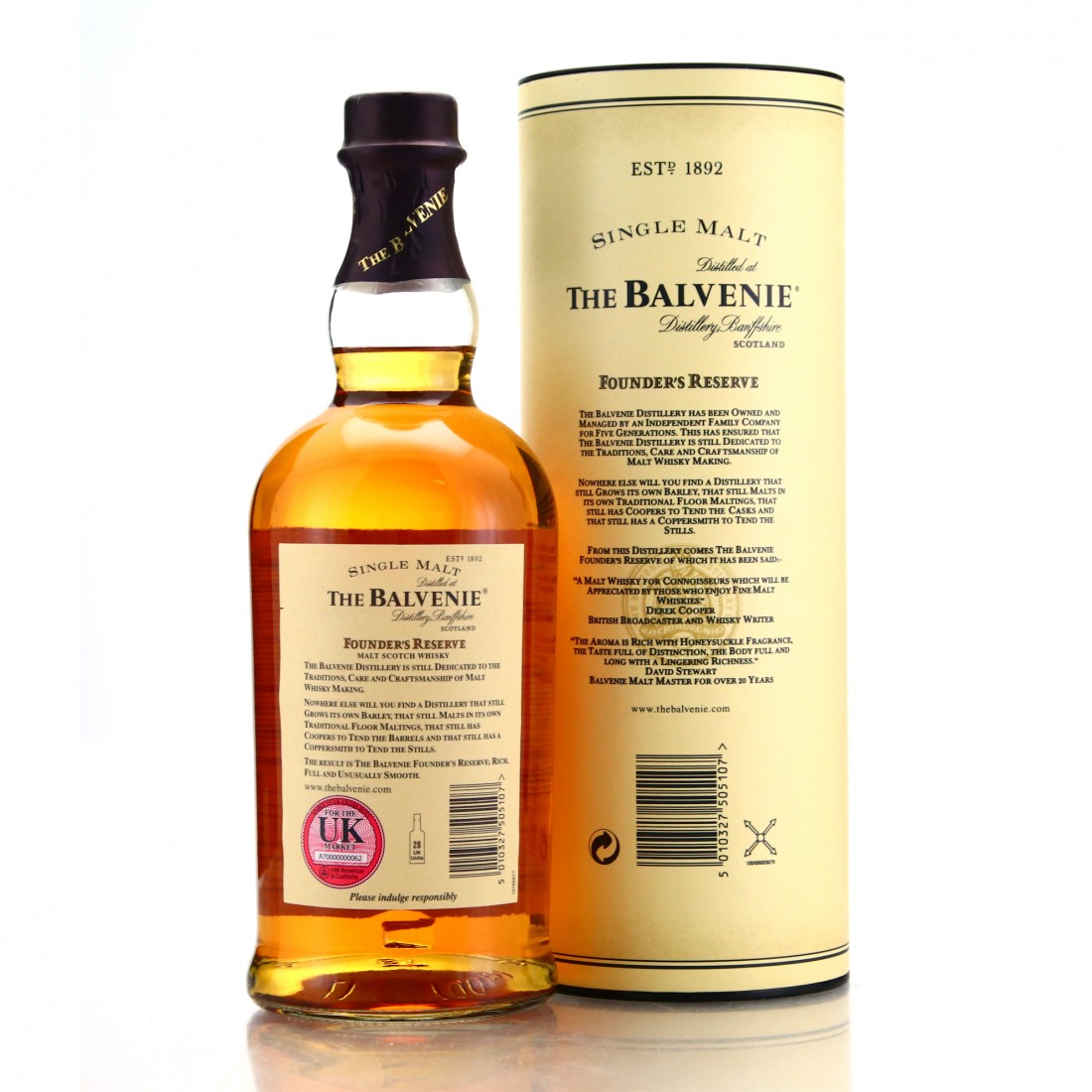 Balvenie 10 Year Old Founder's Reserve | Whisky Auctioneer