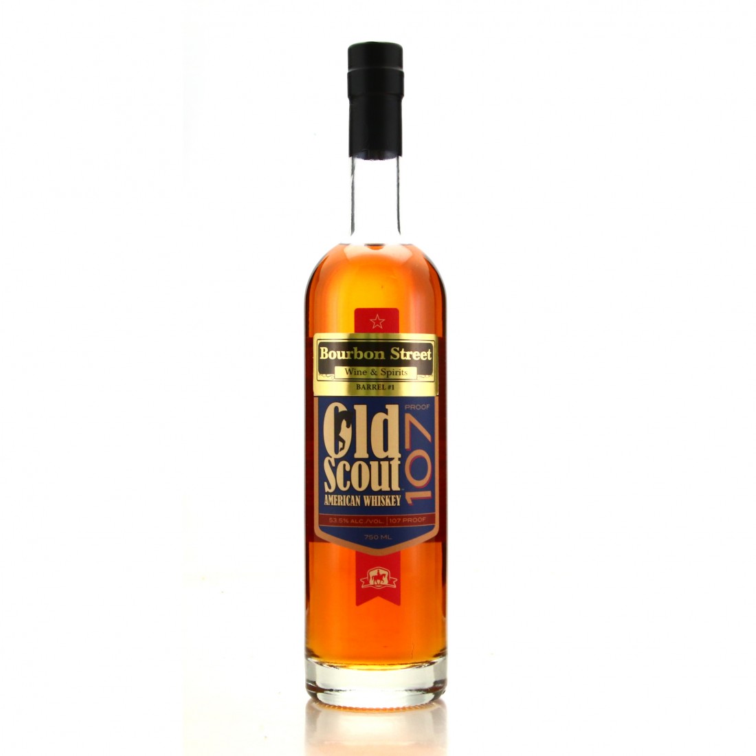 Smooth Ambler Old Scout 107 Proof Single Barrel #10123 / Bourbon Street ...