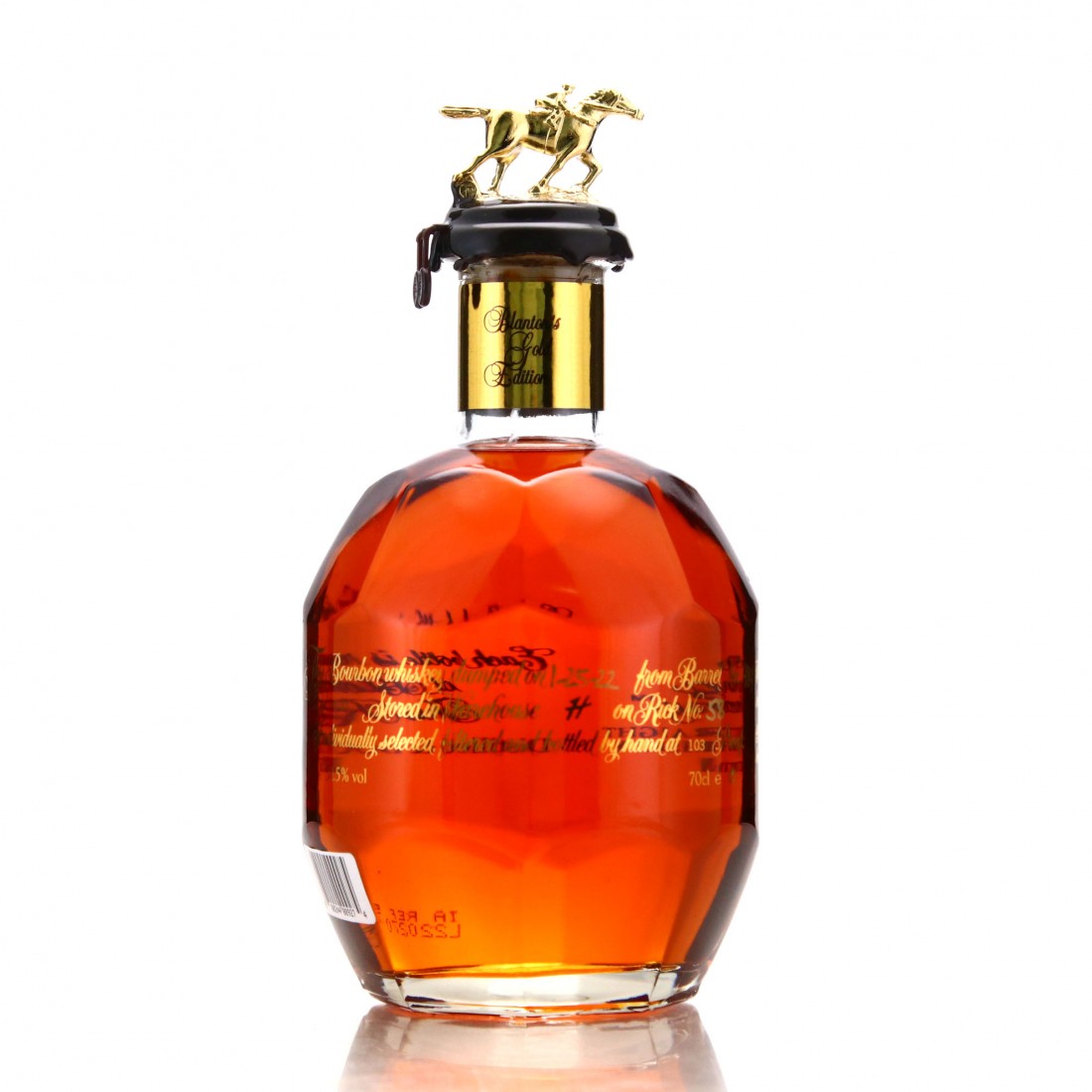 Blanton's Single Barrel Gold Edition dumped 2022 70cl | Whisky Auctioneer