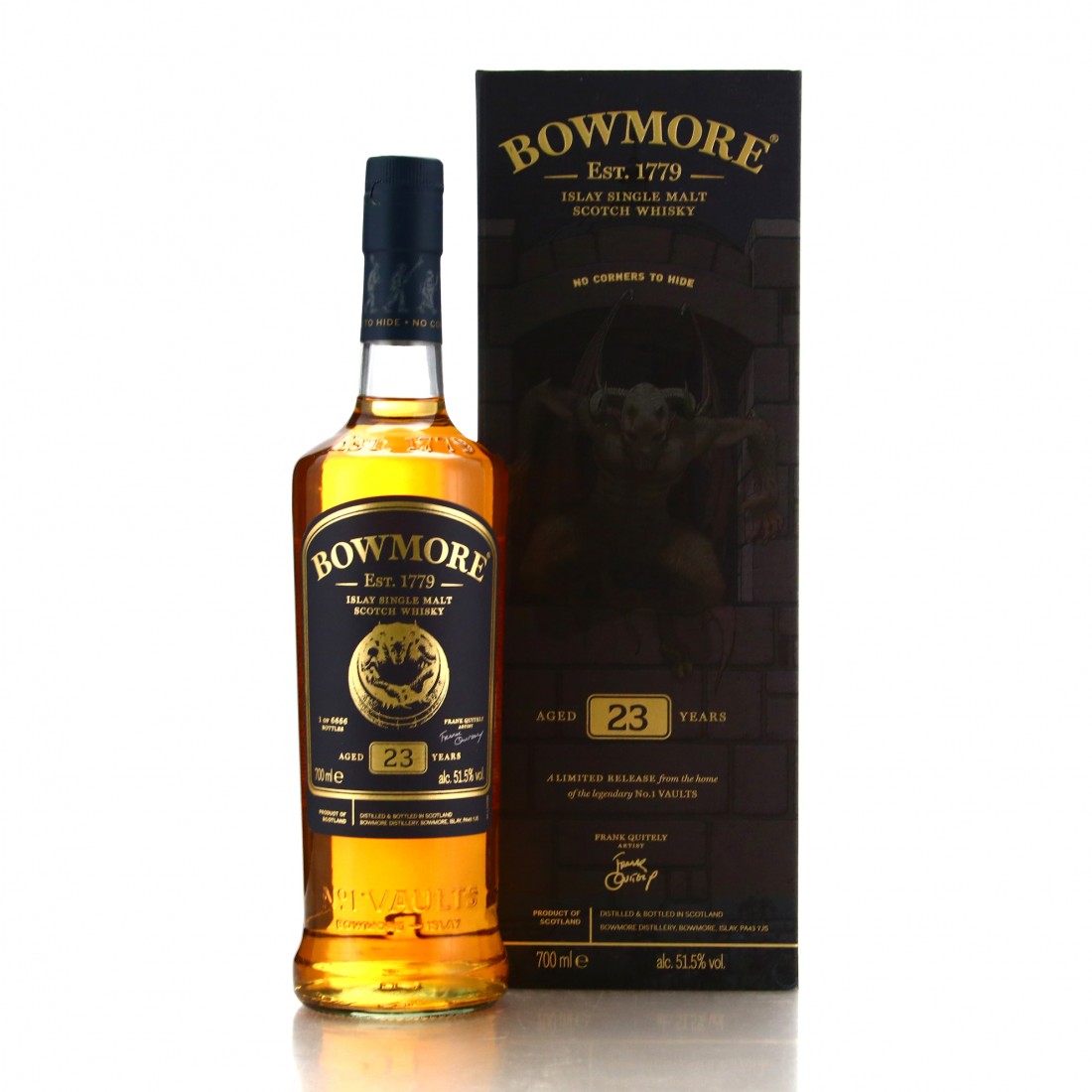 Bowmore 23 Year Old No Corners To Hide / Frank Quitely | Whisky Auctioneer