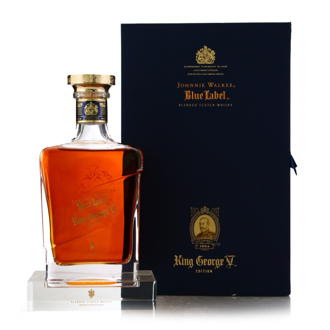 Johnnie Walker Blue Label King George V | Whisky Auctioneer