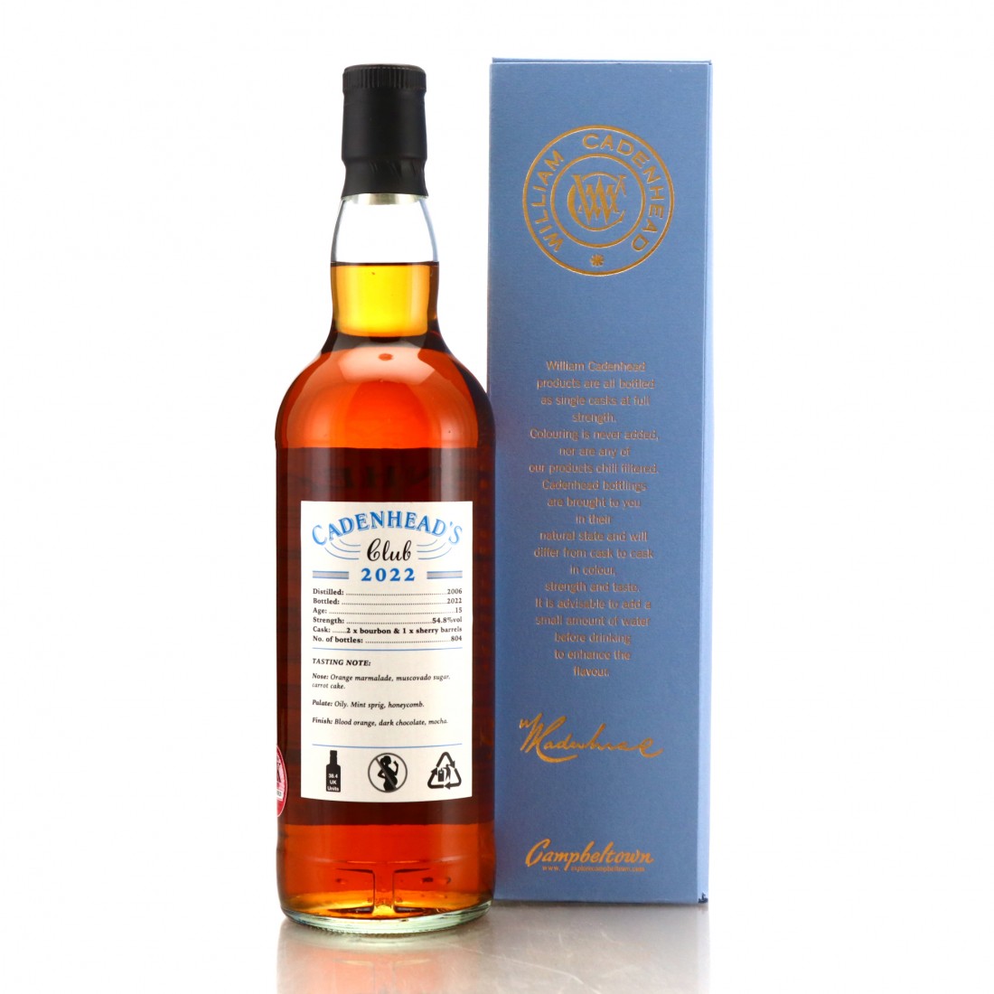 Aultmore 2006 Cadenhead's Club 15 Year Old | Whisky Auctioneer