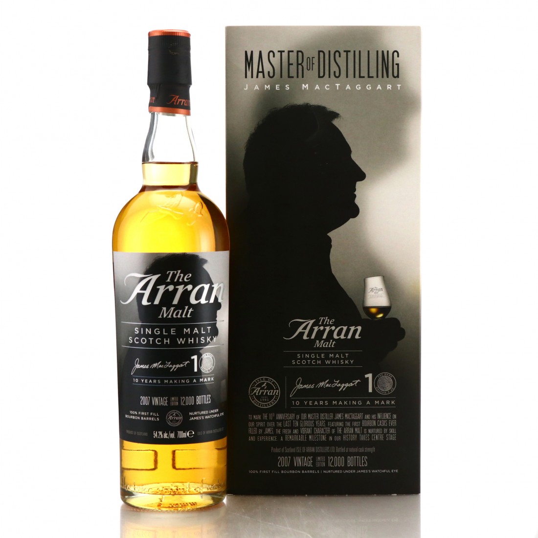Arran 2007 Master of Distilling 10 Year Old | Whisky Auctioneer