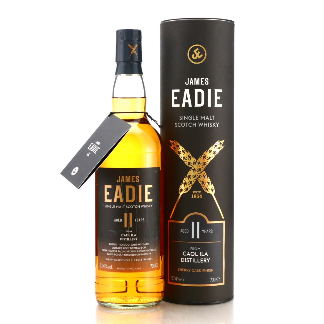 Caol Ila 2009 James Eadie 11 Year Old Sherry Finish | Whisky Auctioneer