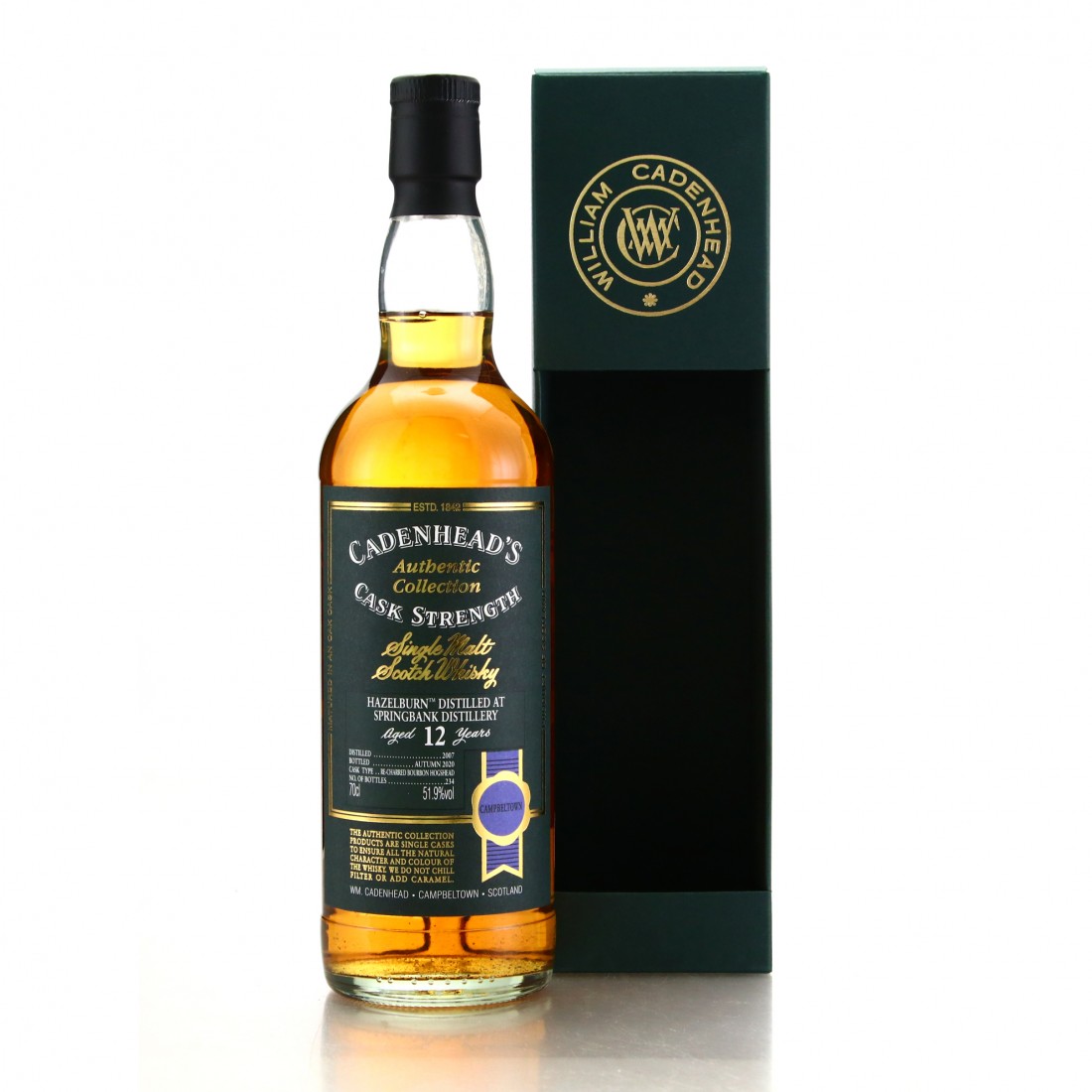 Hazelburn 2007 Cadenhead's 12 Year Old | Whisky Auctioneer