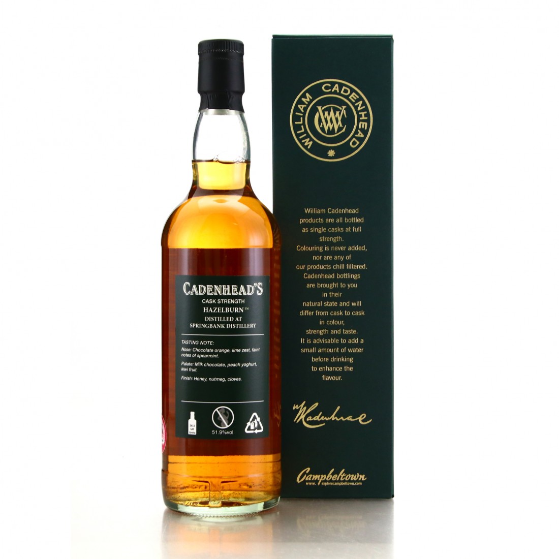 Hazelburn 2007 Cadenhead's 12 Year Old | Whisky Auctioneer