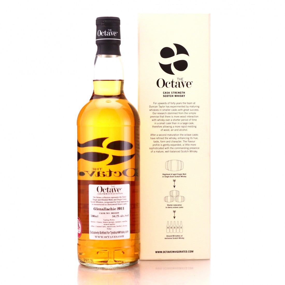 Glenallachie 2011 Duncan Taylor 10 Year Old The Octave / Tyndrum Whisky ...