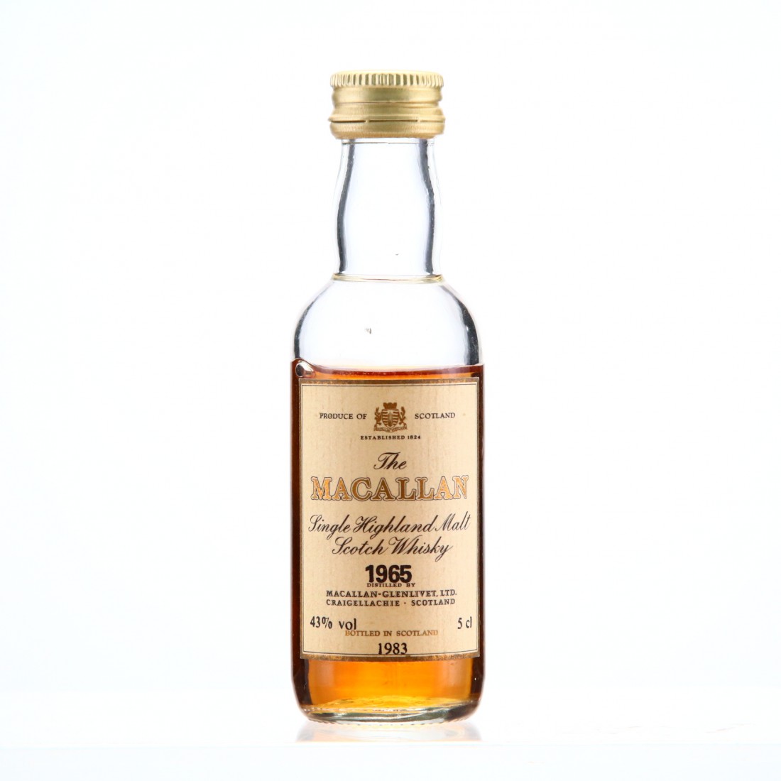 Macallan 1965 Miniature | Whisky Auctioneer