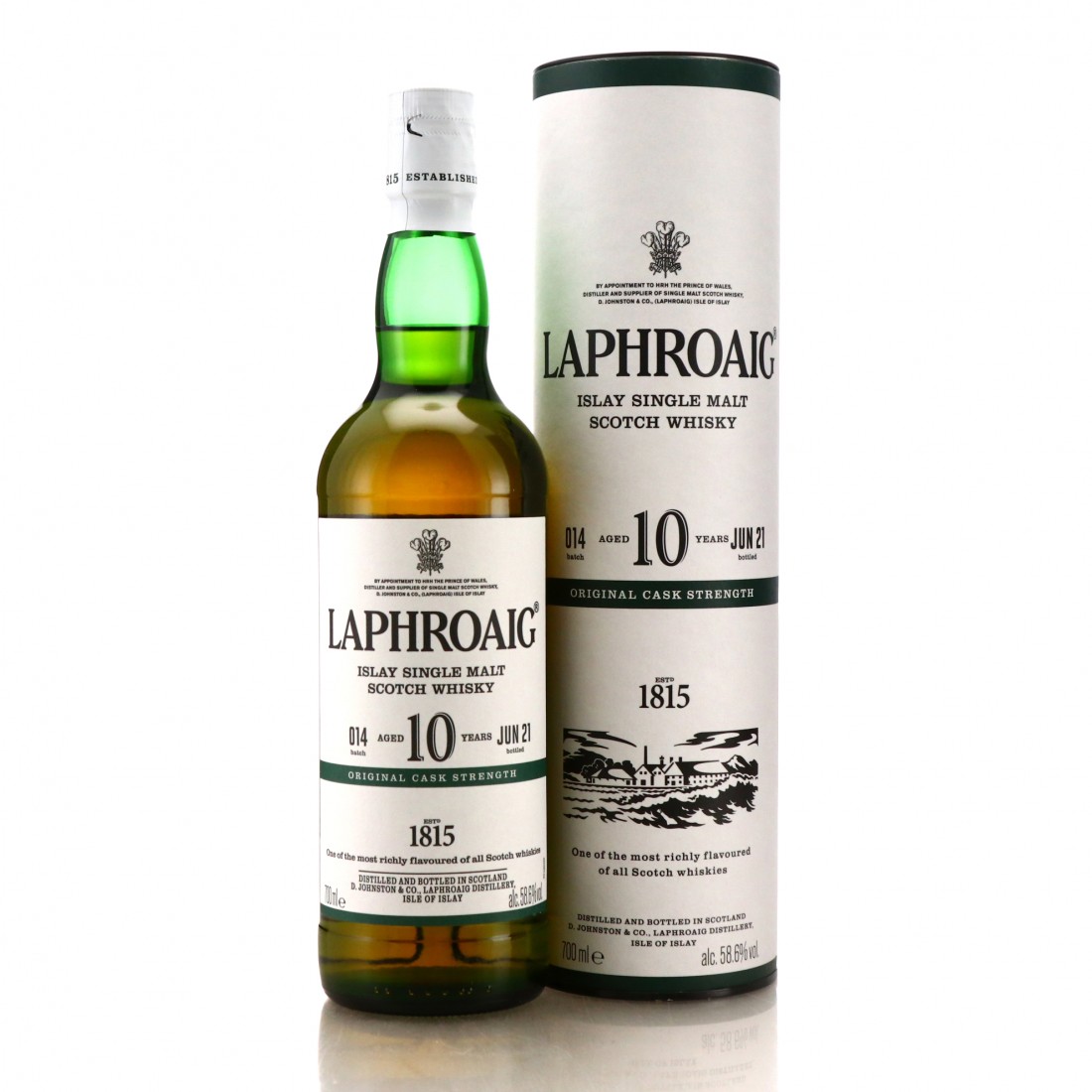 Laphroaig 10 Year Old Cask Strength Batch #014 | Whisky Auctioneer