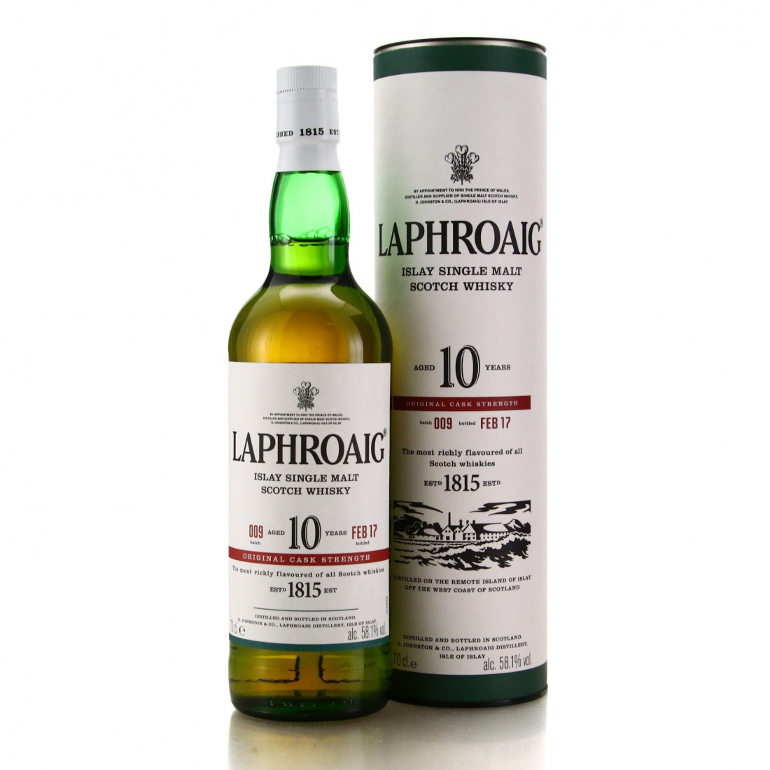 Laphroaig 10 Year Old Cask Strength Batch #009 | Whisky Auctioneer