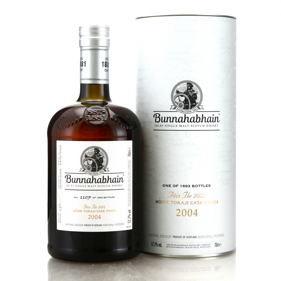 Bunnahabhain Moine 2004 Tokaji Cask Finish / Feis Ile 2022 | Whisky ...
