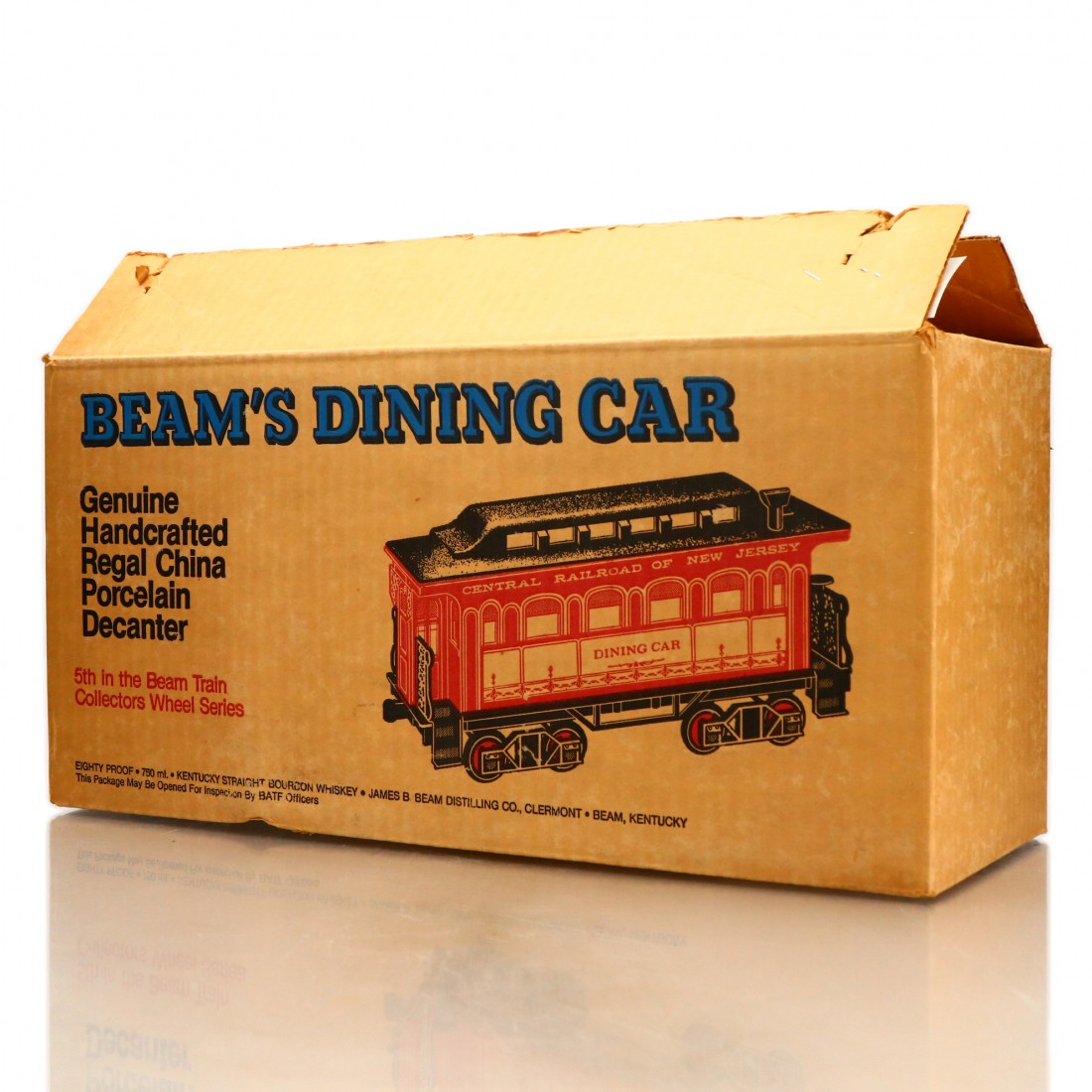 Beam 150 Month Old Dining Car Decanter 1980s | Whisky Auctioneer