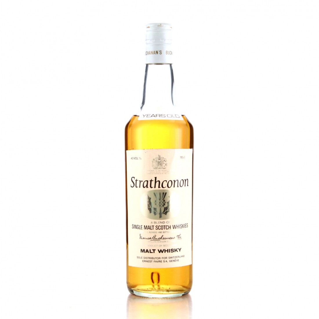 Strathconon 12 Year Old Malt Whisky 1980s / Swiss Import | Whisky ...