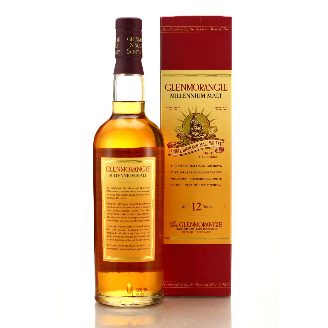 Glenmorangie 12 Year Old Millennium Malt | Whisky Auctioneer