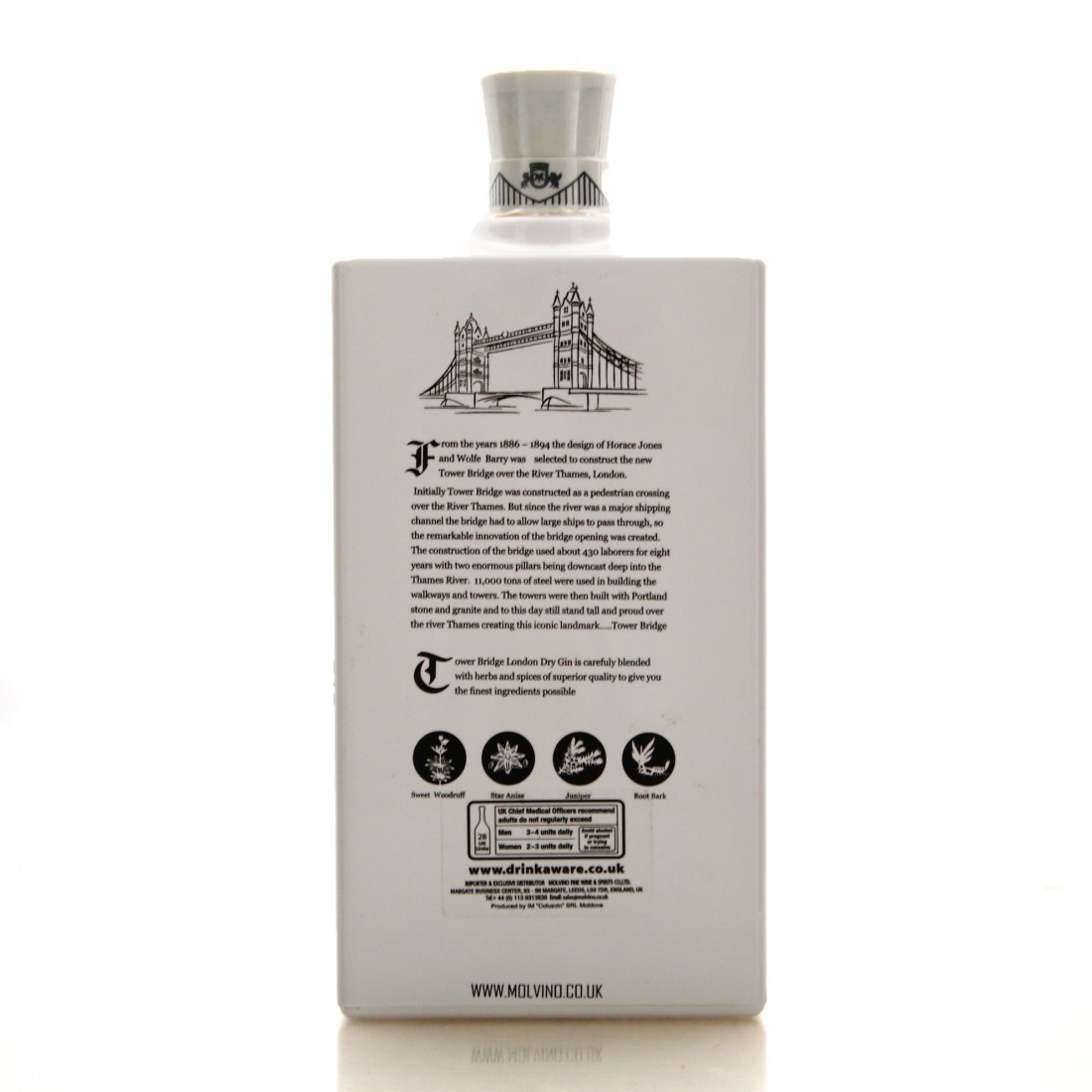 Tower Bridge London Dry Gin 1 Litre | Whisky Auctioneer