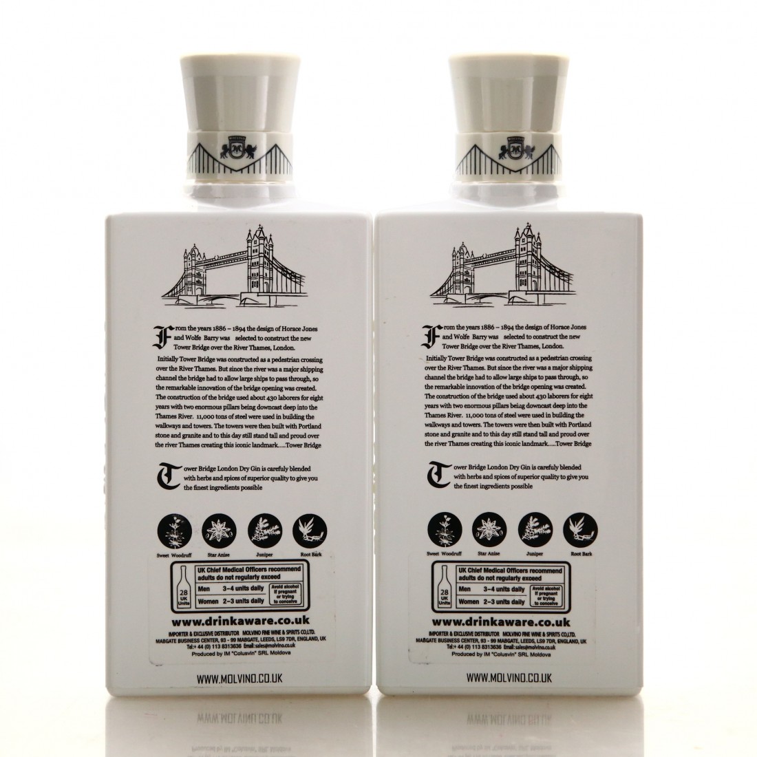Tower Bridge London Dry Gin 2 x 35cl | Whisky Auctioneer