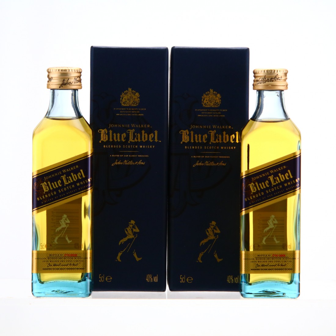 Johnnie Walker Blue Label Miniature x 2 | Whisky Auctioneer