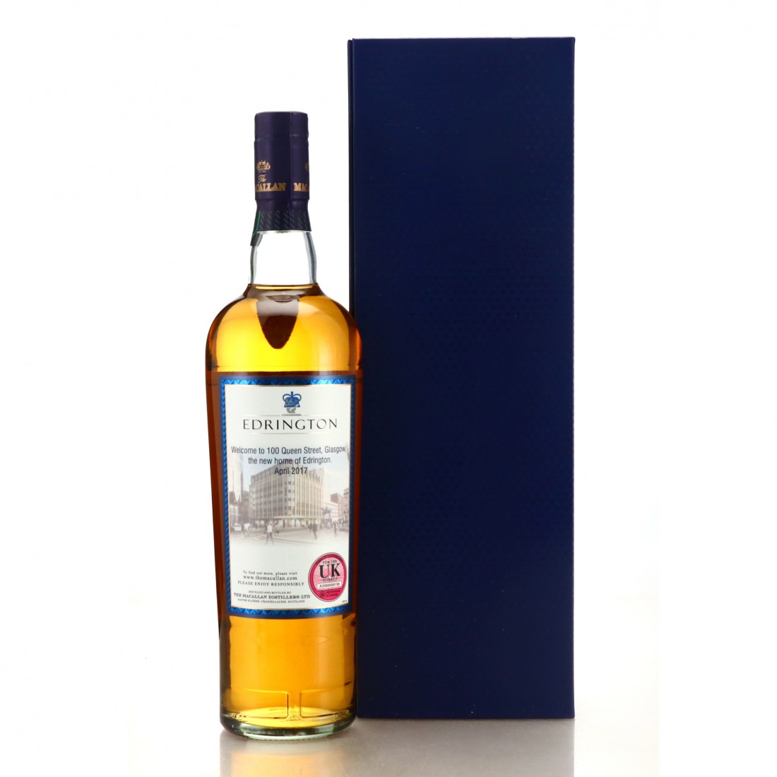 Macallan Welcome to 100 Queen Street / Edrington | Whisky Auctioneer