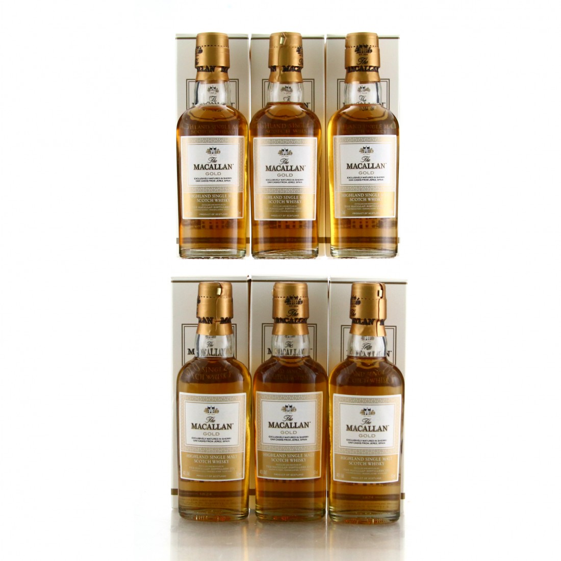 Macallan Gold Miniature x 6 | Whisky Auctioneer