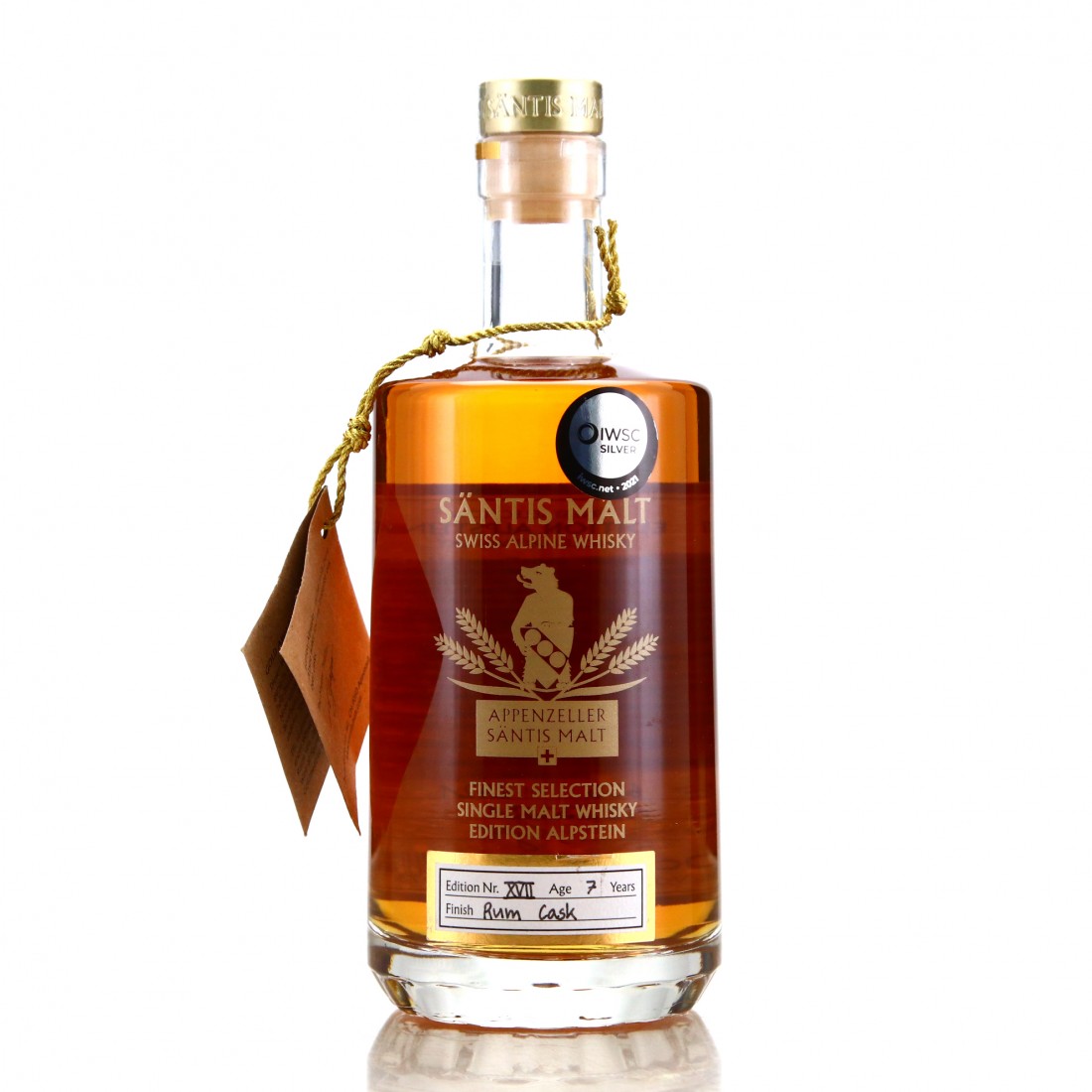 Santis Malt Alpstein 7 Year Old Edition XVII 50cl | Whisky Auctioneer