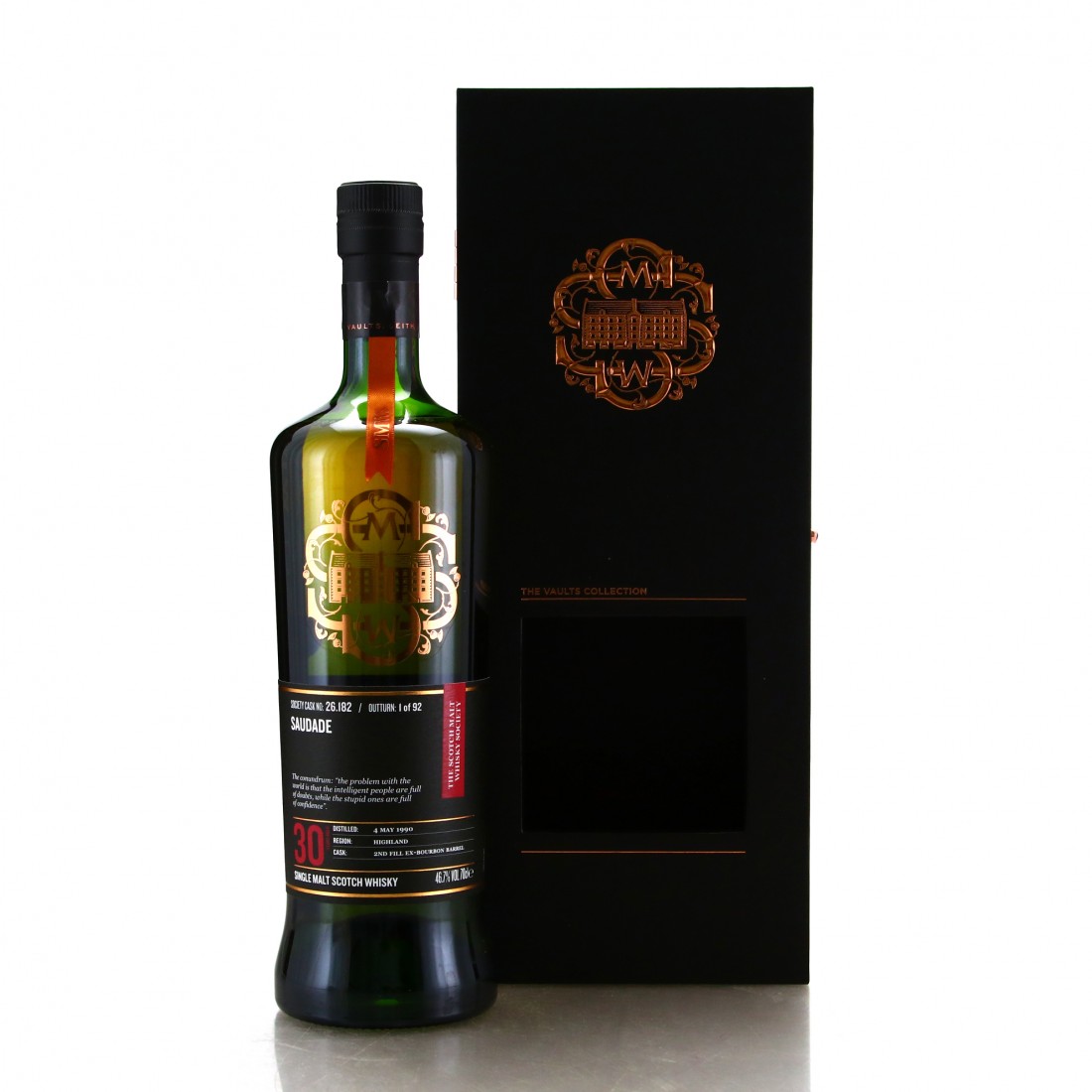 Clynelish 1990 SMWS 30 Year Old 26.182 / The Vaults Collection | Whisky ...