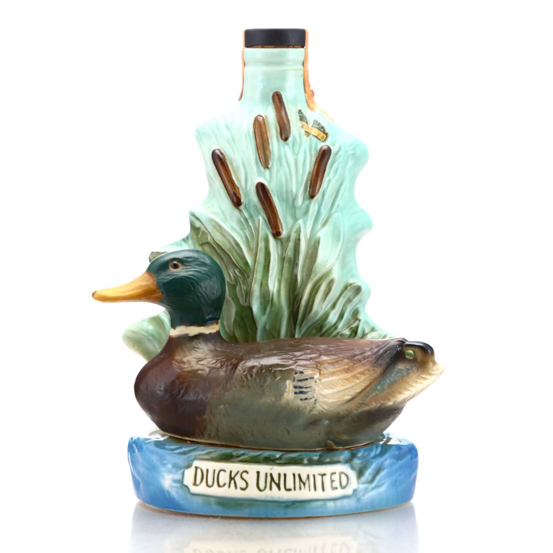 Beam 100 Month Old Kentucky Straight Bourbon Decanter 1970s / Ducks ...