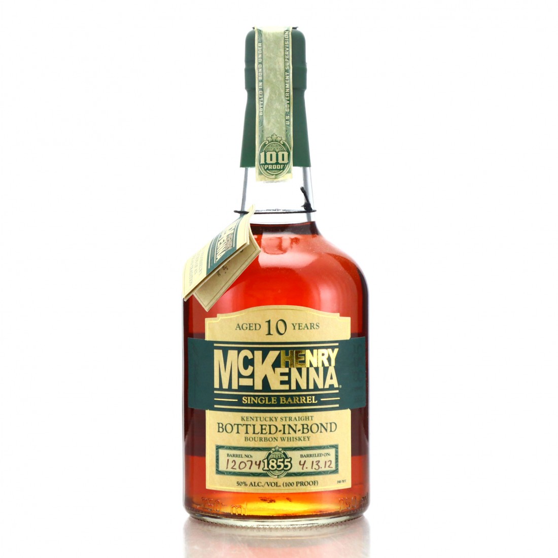 Henry McKenna 2012 Single Barrel 10 Year Old #12074 | Whisky Auctioneer