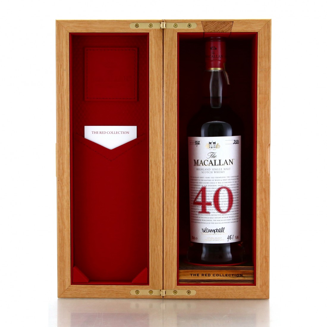 Macallan 40 Year Old The Red Collection | Whisky Auctioneer