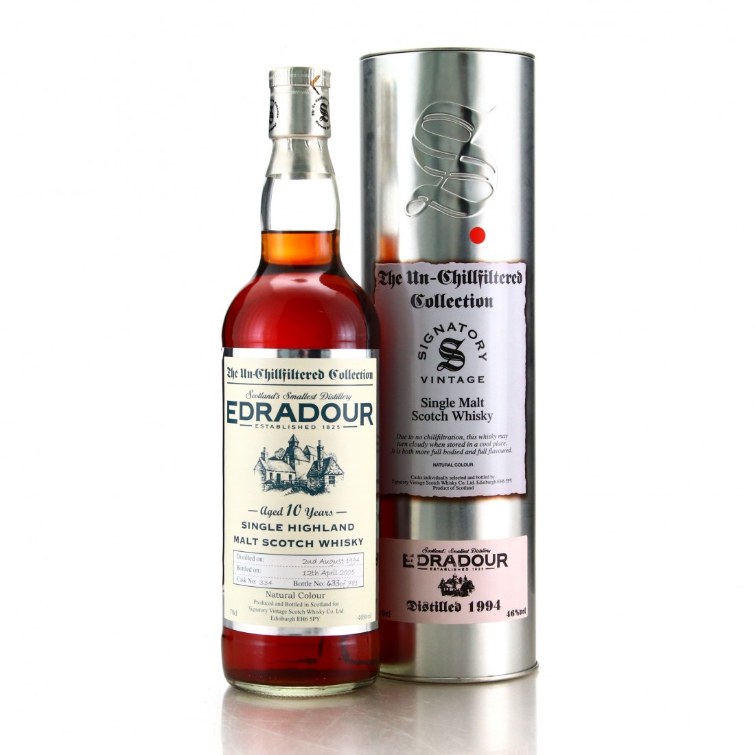 Edradour 1994 Single Cask #334 10 Year Old | Whisky Auctioneer