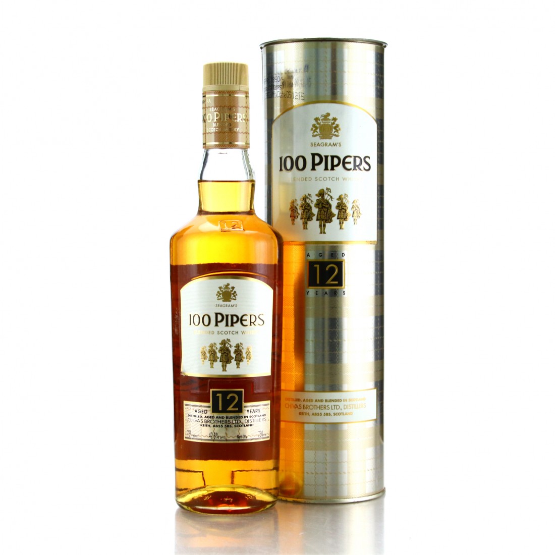 Seagram's 100 Pipers 12 Year Old 1980s | Whisky Auctioneer