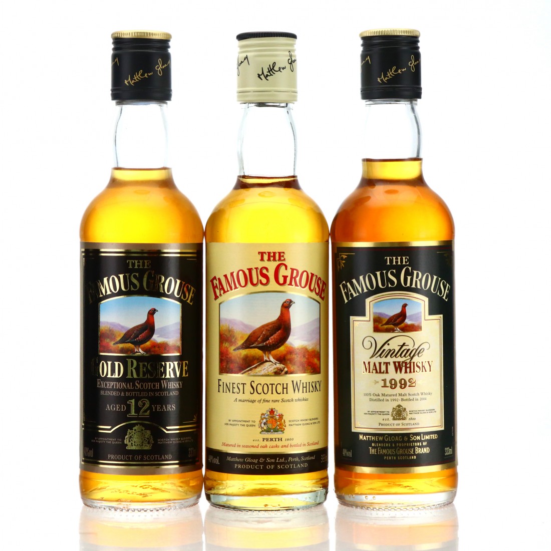 Famous Grouse Gift Pack 3 x 33cl | Whisky Auctioneer