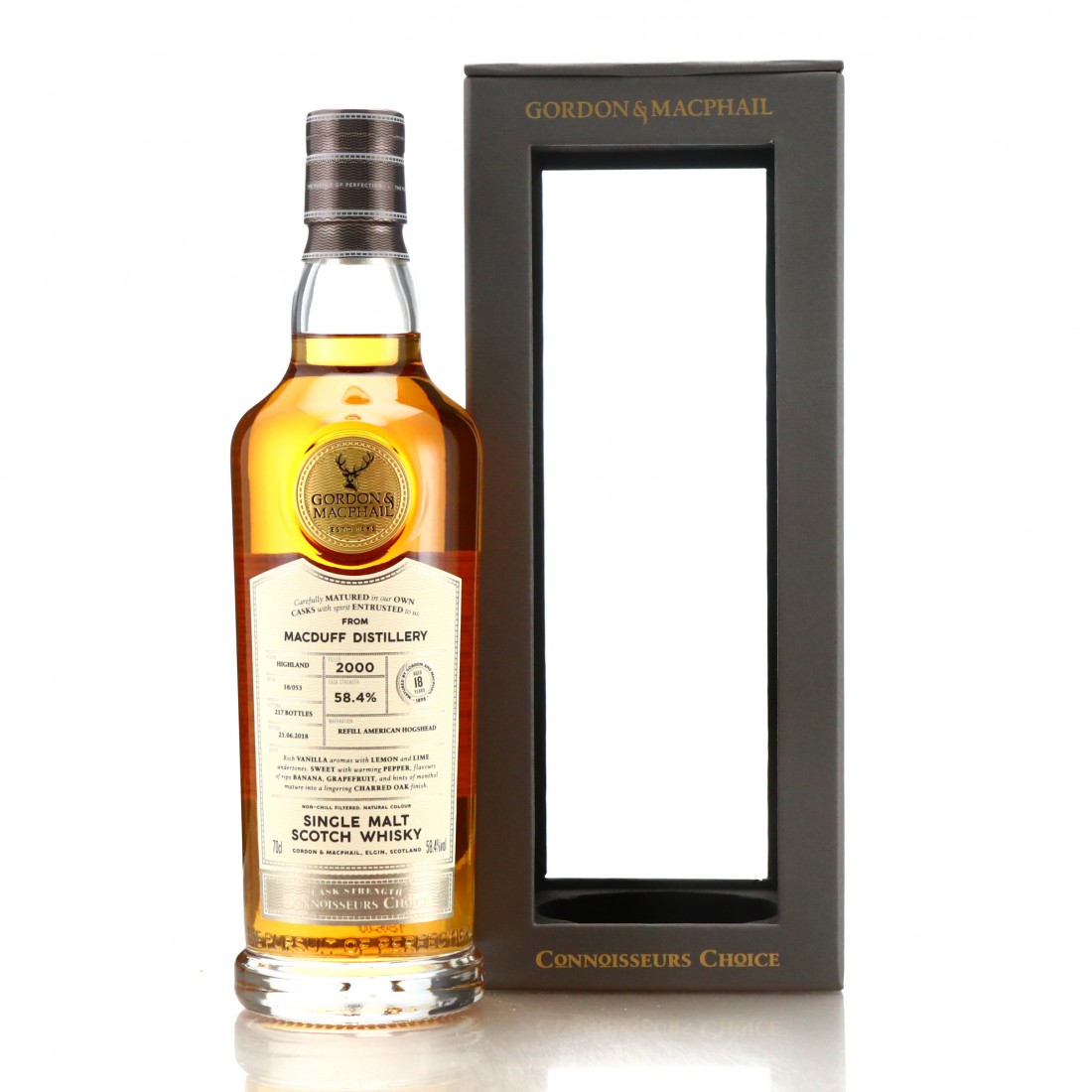Macduff 2000 Gordon and MacPhail 18 Year Old Batch #18/053 | Whisky ...