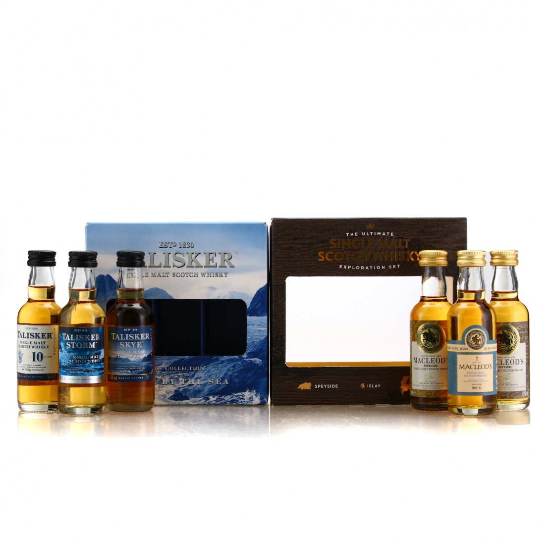Single Malts Miniatures x 6 includes Talisker | Whisky Auctioneer