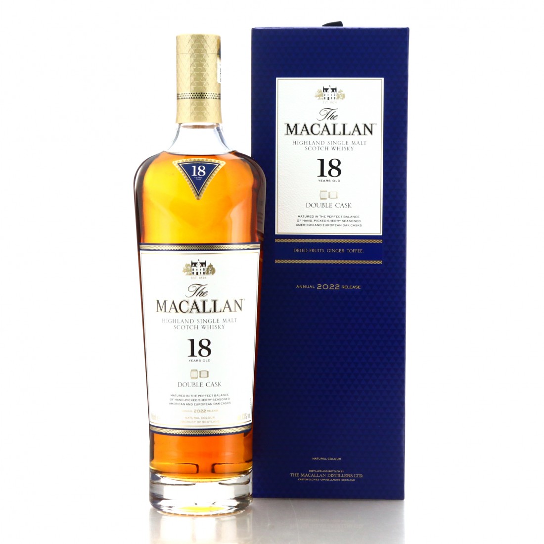 Macallan 18 Year Old Double Cask 2022 Release | Whisky Auctioneer