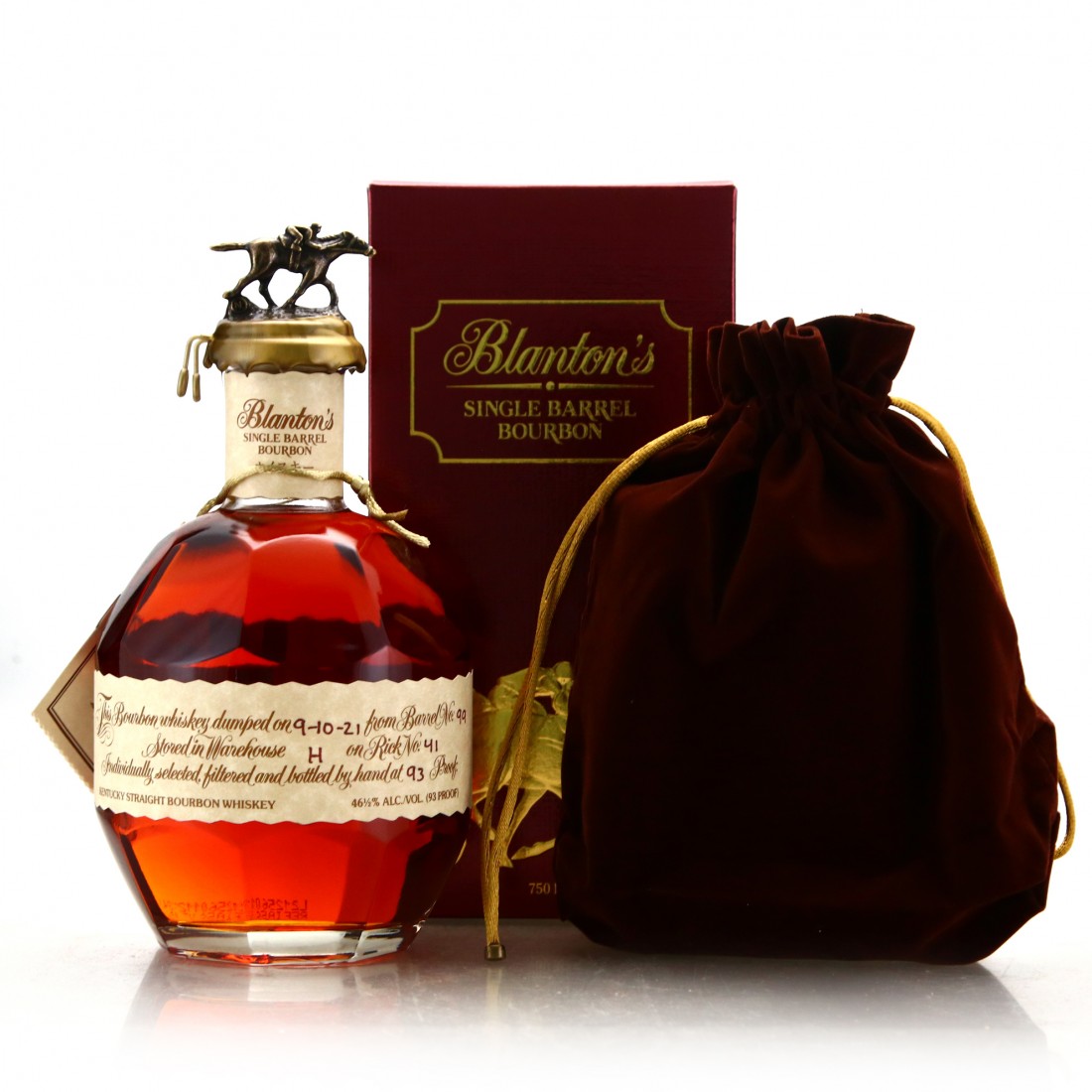 Blanton's Single Barrel dumped 2021 Red Takara | Whisky Auctioneer