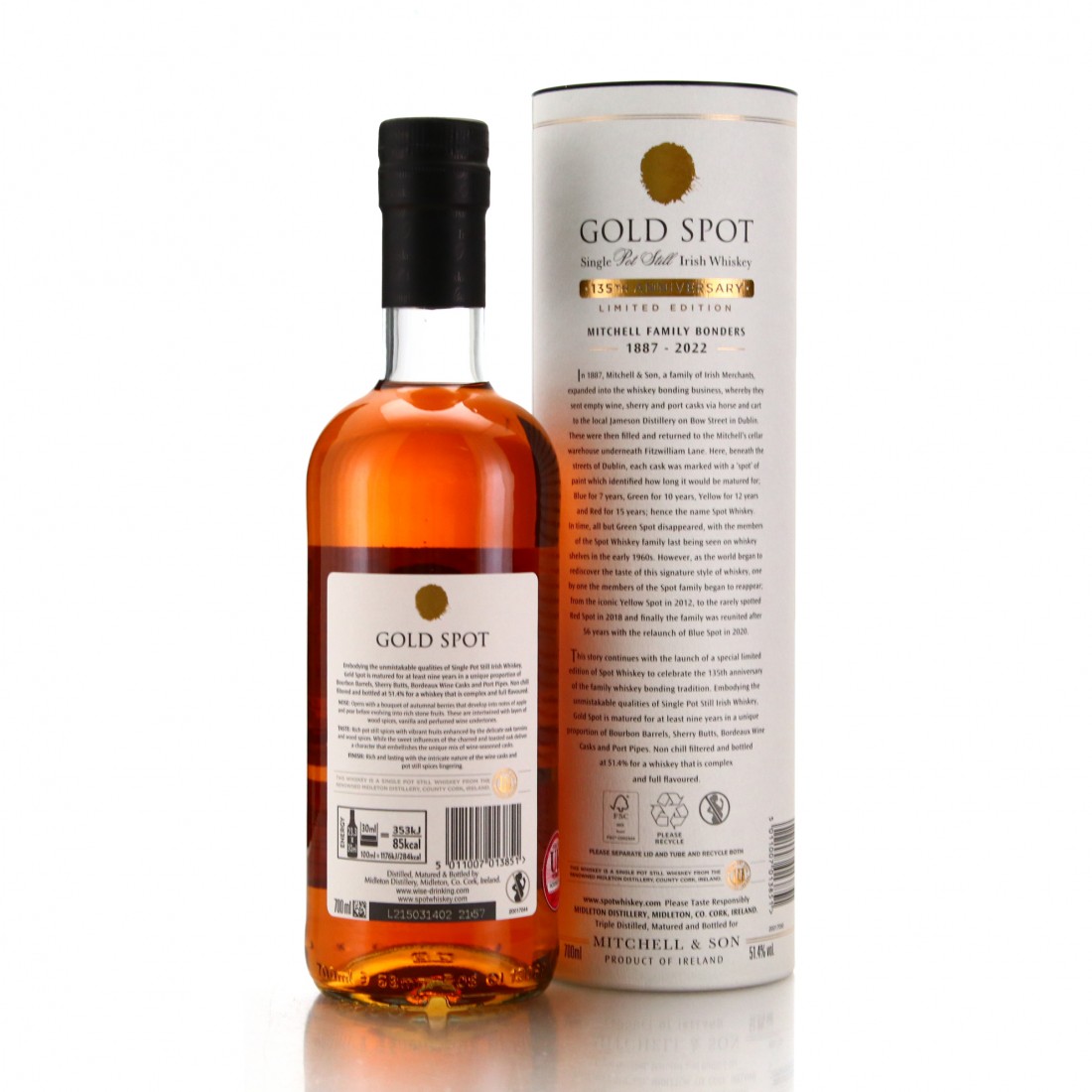 Gold Spot 9 Year Old 135th Anniversary Whisky Auctioneer