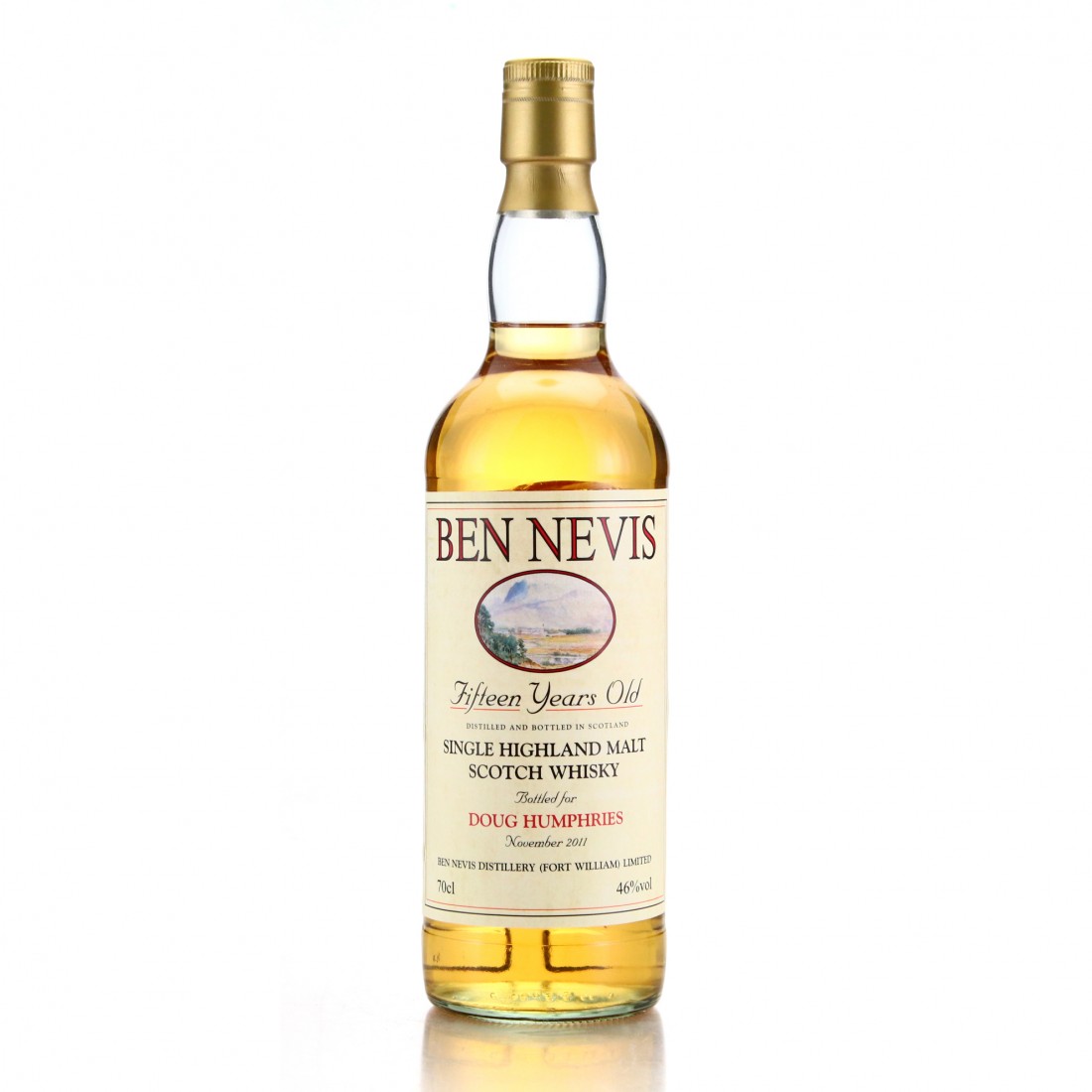 Ben Nevis 1996 Private Cask 15 Year Old / Doug Humphries | Whisky ...