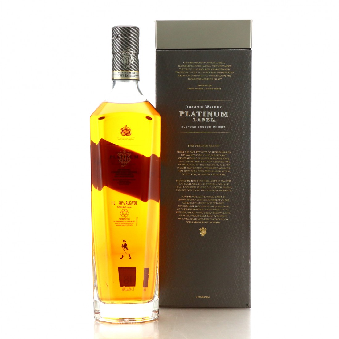 Johnnie Walker Platinum Label 18 Year Old 1 Litre | Whisky Auctioneer