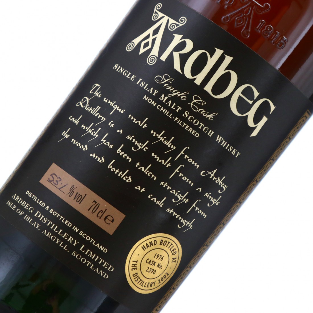 Ardbeg 1976 Single Sherry Cask #2390 | Whisky Auctioneer