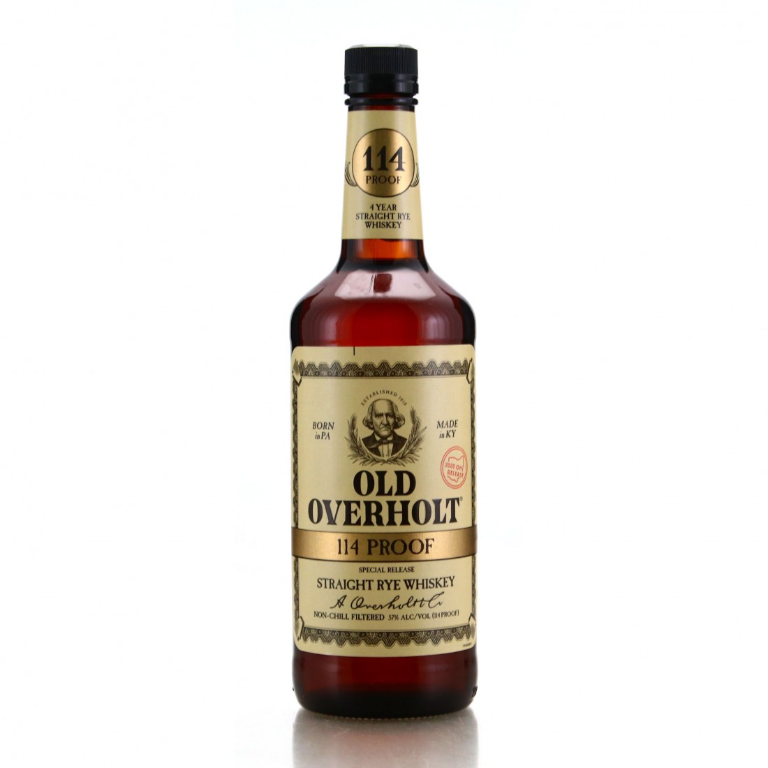 Old Overholt 4 Year Old 114 Proof Straight Rye / Ohio 2020 | Whisky ...