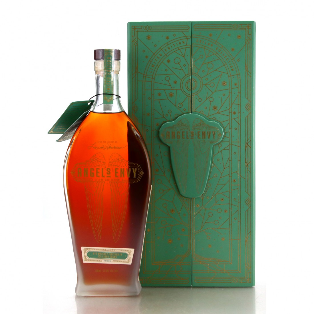 Angel's Envy Small Batch Ice Cider Finish Rye Whiskey 2022 Release ...