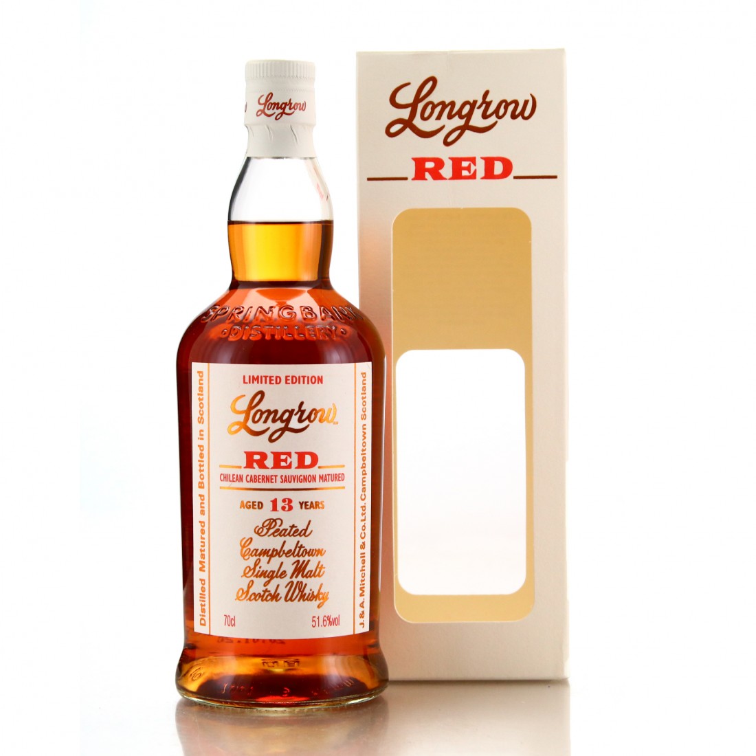 Longrow Red 13 Year Old Chilean Cabernet Sauvignon | Whisky Auctioneer