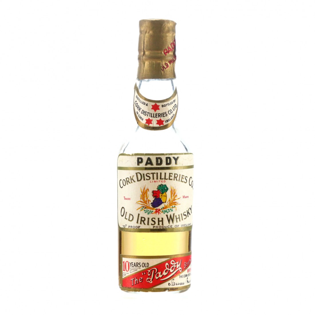 Paddy Old Irish Whiskey Miniature cirac 1960s | Whisky Auctioneer