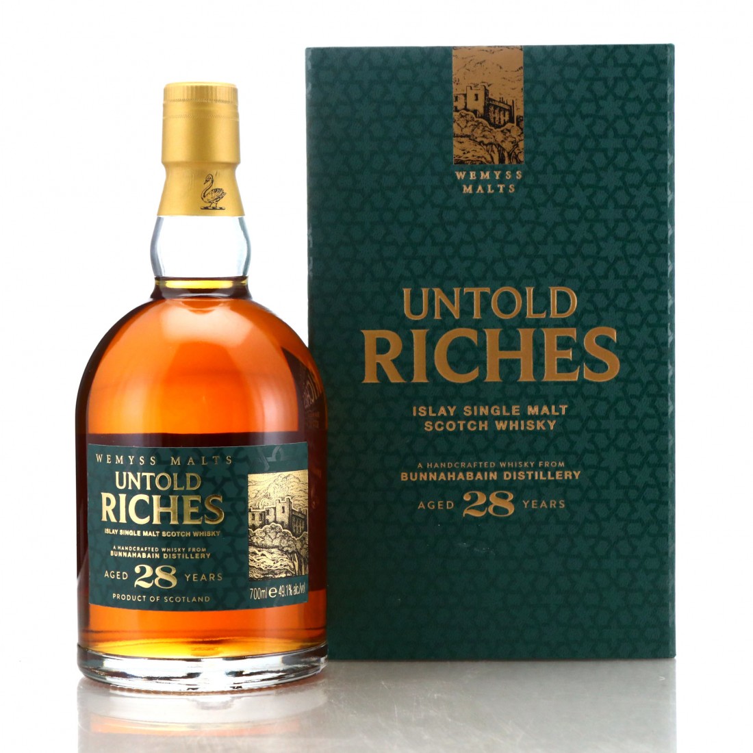 Bunnahabhain 28 Year Old Wemyss Malts / Untold Riches | Whisky Auctioneer