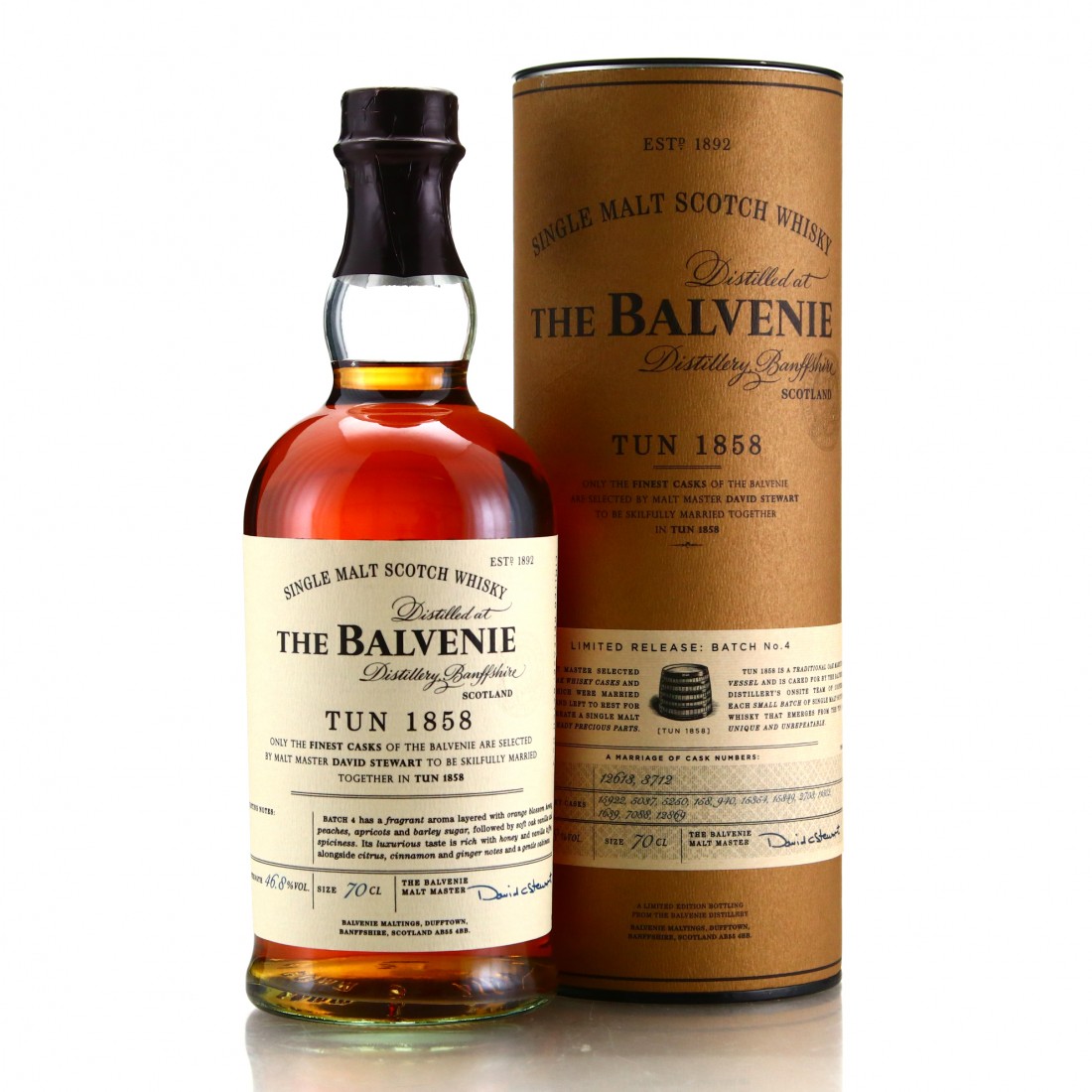 Balvenie Tun 1858 Batch #4 | Whisky Auctioneer