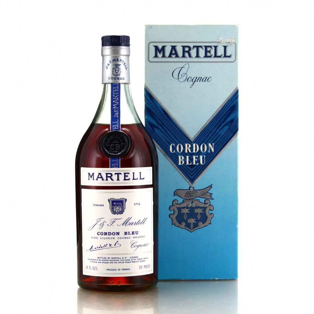 Martell Cordon Bleu Cognac 1960s-70s | Whisky Auctioneer