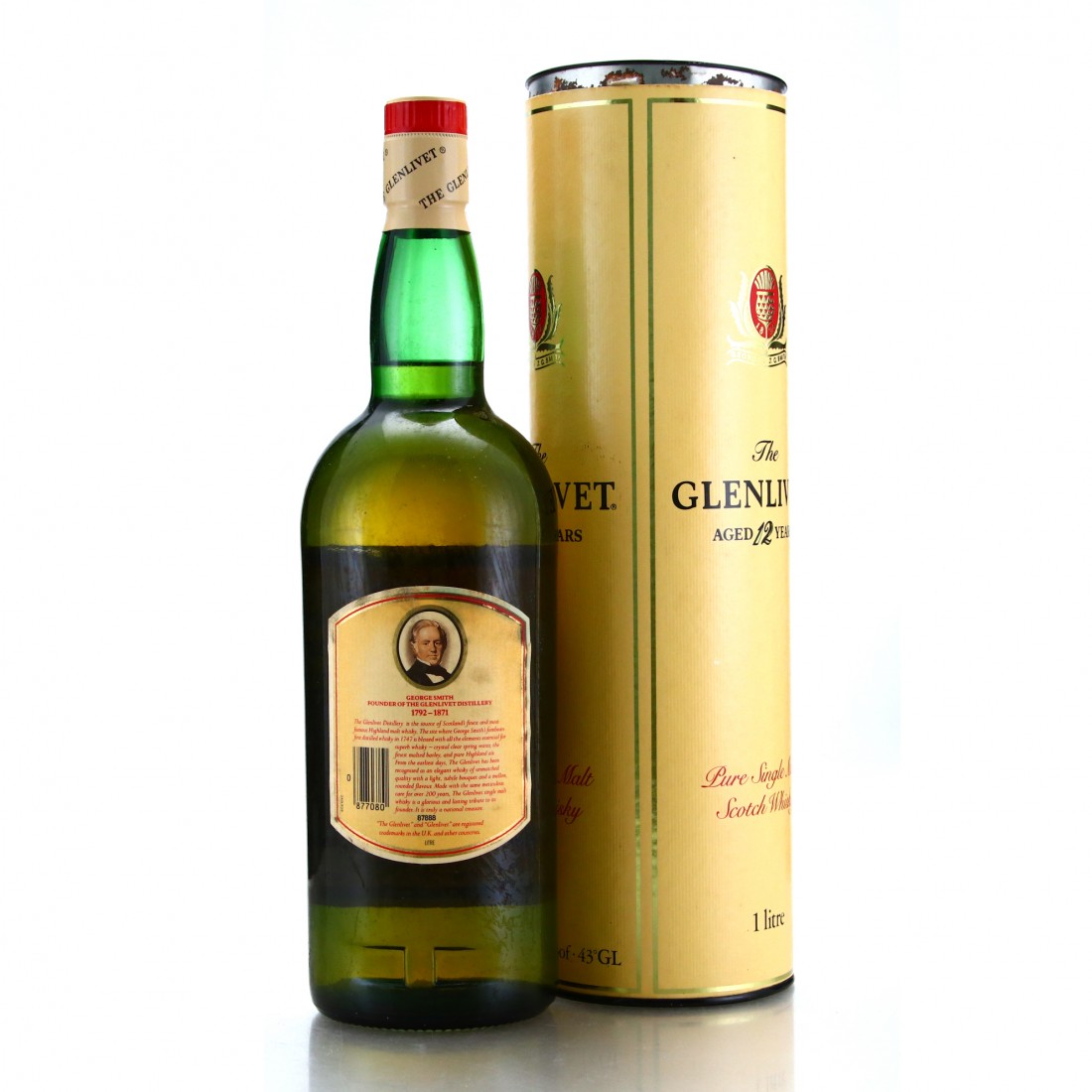 Glenlivet 12 Year Old 1 Litre 1980s | Whisky Auctioneer